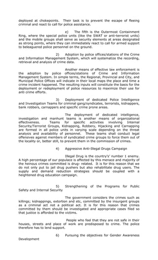 PNP MASTER PLANS | PDF