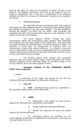 PNP MASTER PLANS | PDF