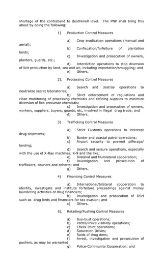 PNP MASTER PLANS | PDF