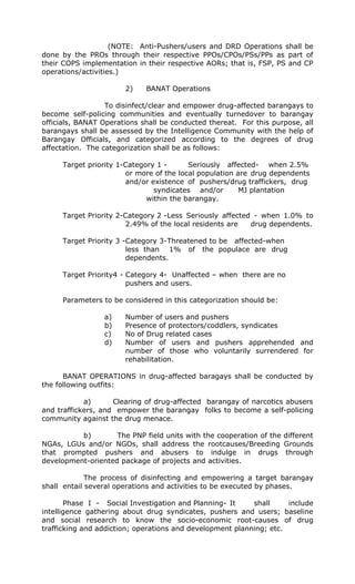 PNP MASTER PLANS | PDF