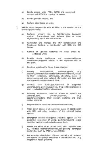 PNP MASTER PLANS | PDF