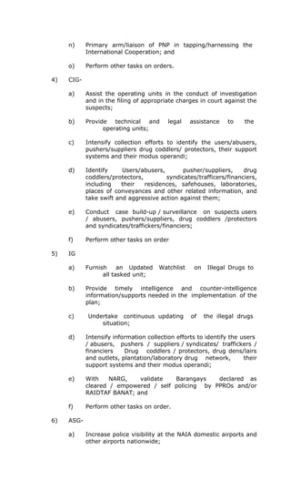 PNP MASTER PLANS | PDF