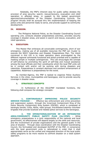 PNP MASTER PLANS | PDF