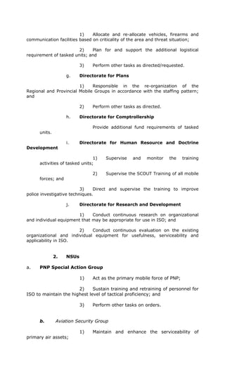 PNP MASTER PLANS | PDF
