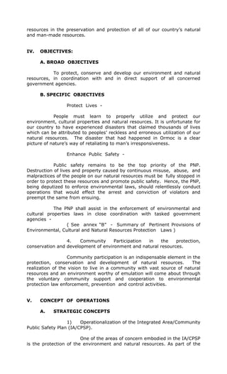 PNP MASTER PLANS | PDF