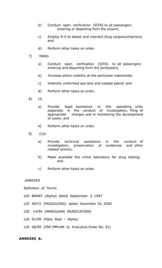 PNP MASTER PLANS | PDF