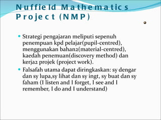 51280857 influences-on-malaysian-mathematics-curriculum22 | PPT