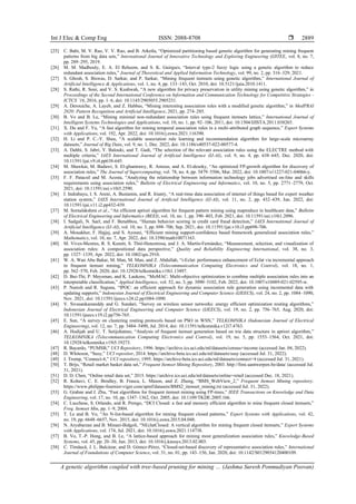 A genetic algorithm coupled with tree-based pruning for mining closed association rules | PDF