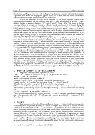 A genetic algorithm coupled with tree-based pruning for mining closed association rules | PDF