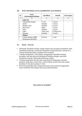 5129 p1 kurpet b-spk-kehutanan | PDF