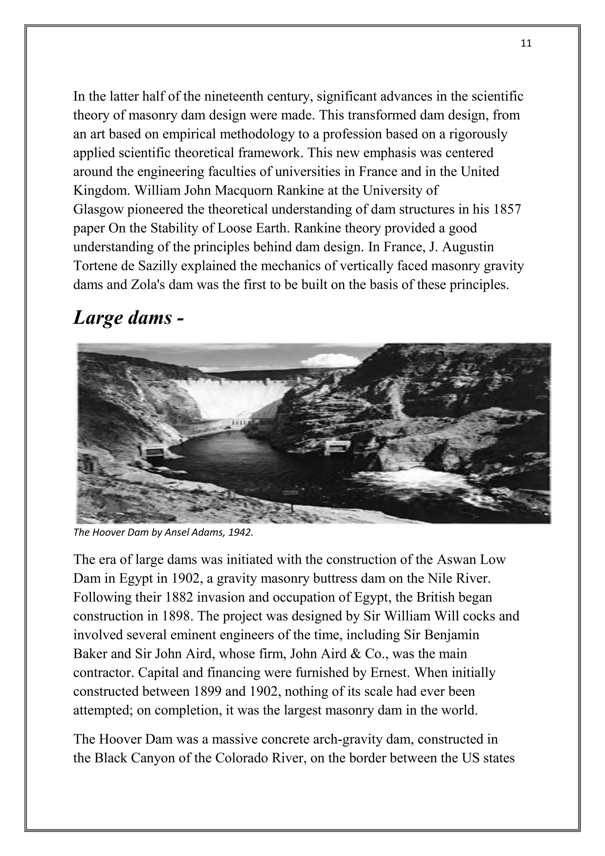 Design of concrete Gravity Dam_Project B.E final | PDF