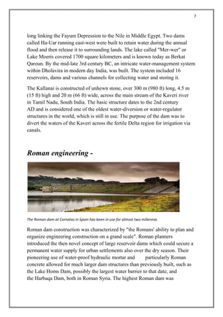 Design of concrete Gravity Dam_Project B.E final | PDF