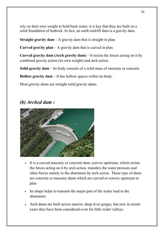 Design of concrete Gravity Dam_Project B.E final | PDF