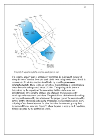 Design of concrete Gravity Dam_Project B.E final | PDF