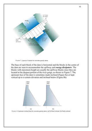 Design of concrete Gravity Dam_Project B.E final | PDF
