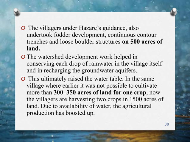 watershed development in india, | PPTX | Agriculture | Industries