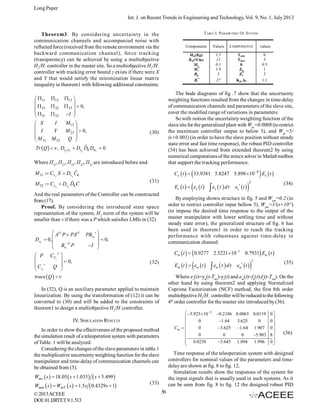 Optimal Control of a Teleoperation System via LMI- based Robust PID Controllers | PDF | Radio ...