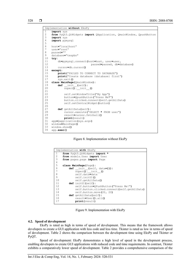 Ekspy A New Python Framework For Developing Graphical User Interface