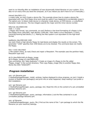 Linux Shortcuts and Commands: | DOC | Operating Systems | Computer Software and Applications