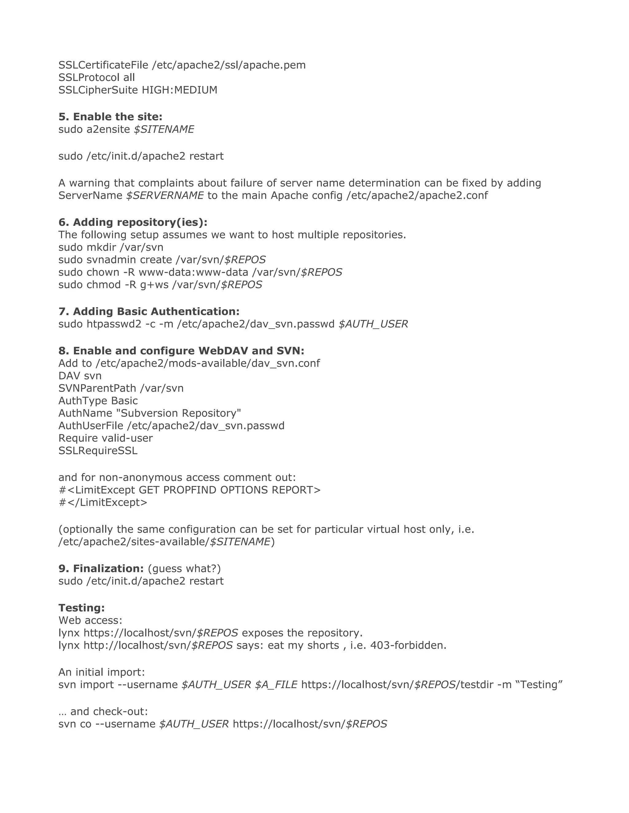Installation Of Subversion On Ubuntu Pdf