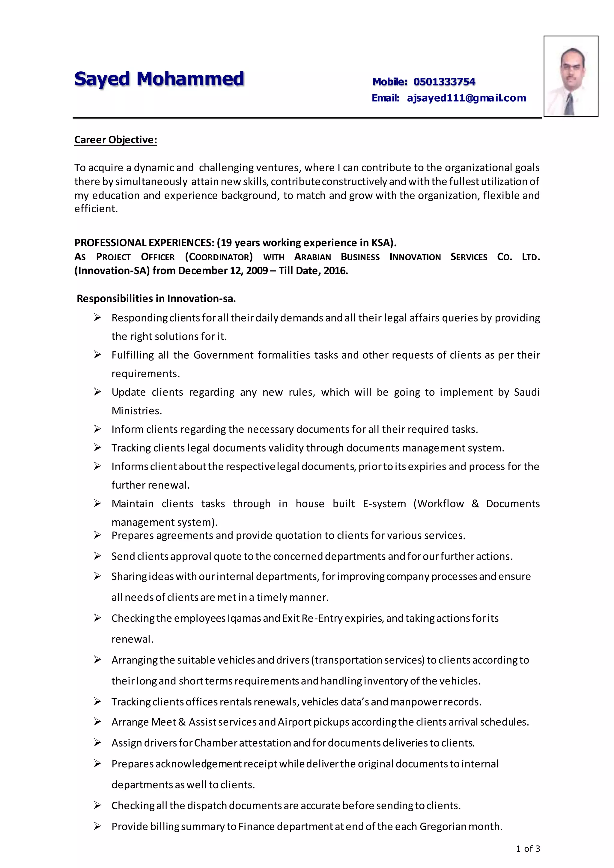 C.V_ Sayed Mohammed(2) | PDF