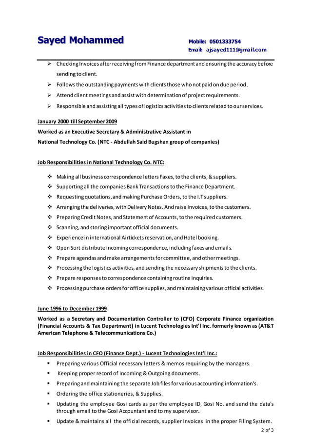 C.V_ Sayed Mohammed(2) | PDF