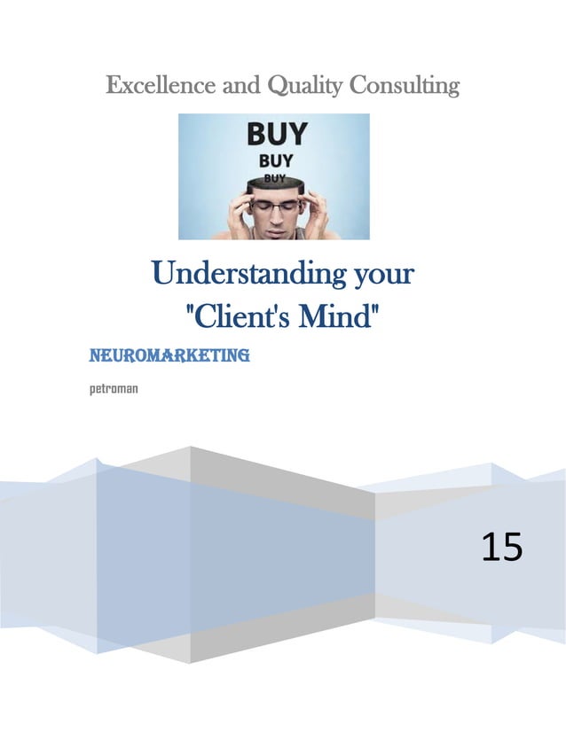 Understanding your Client 2015 | PDF