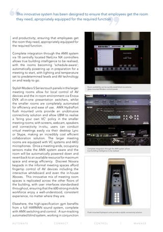 UBM - Intelligent Building Casestudy | PDF