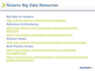 Big Data LDN 2016: Kick Start your Big Data project with Hyperconverged Infrastructure | PPTX ...