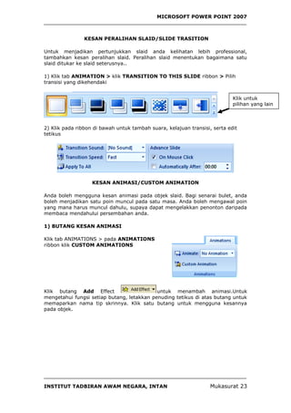 51355270 microsoft-power-point-2007 | PDF