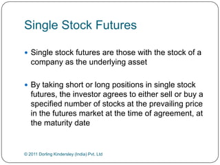 5138 5607 chapter 7 - single stock futures and stock index futures | PPT