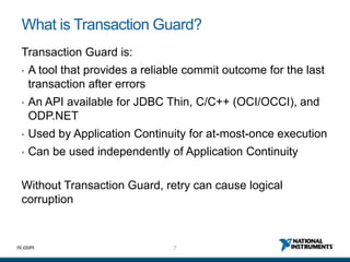 Application Continuity | PPTX