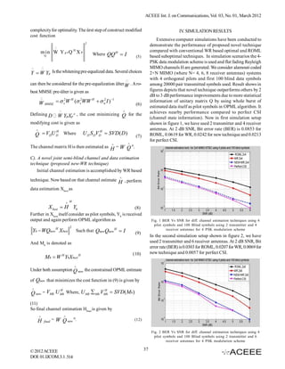 Modified Whitening Rotation based Joint Semi-blind Channel and Data Estimation Scheme for ...