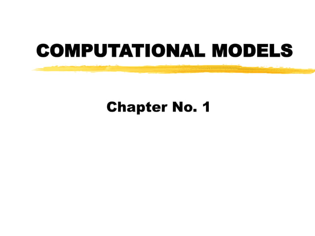Computational models,vonneuman model,turing model | PPT