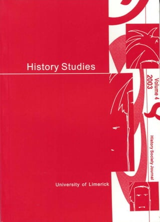 History Studies volume 4 | PDF