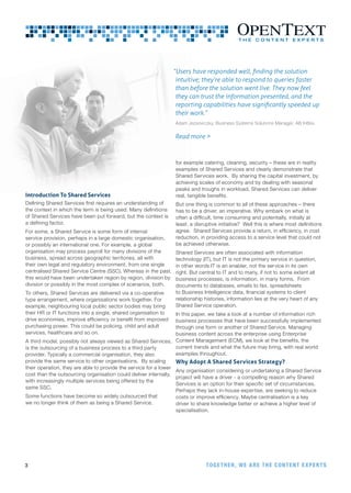 White Paper - Enterprise Content Management for Efficiency, Compliance and Cost Management in ...