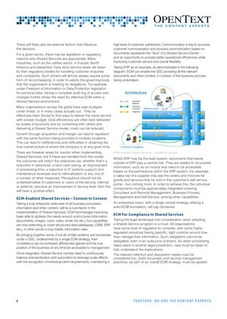 White Paper - Enterprise Content Management for Efficiency, Compliance and Cost Management in ...