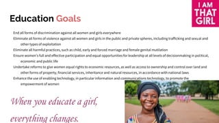 Education for every girl, everywhere | PPT