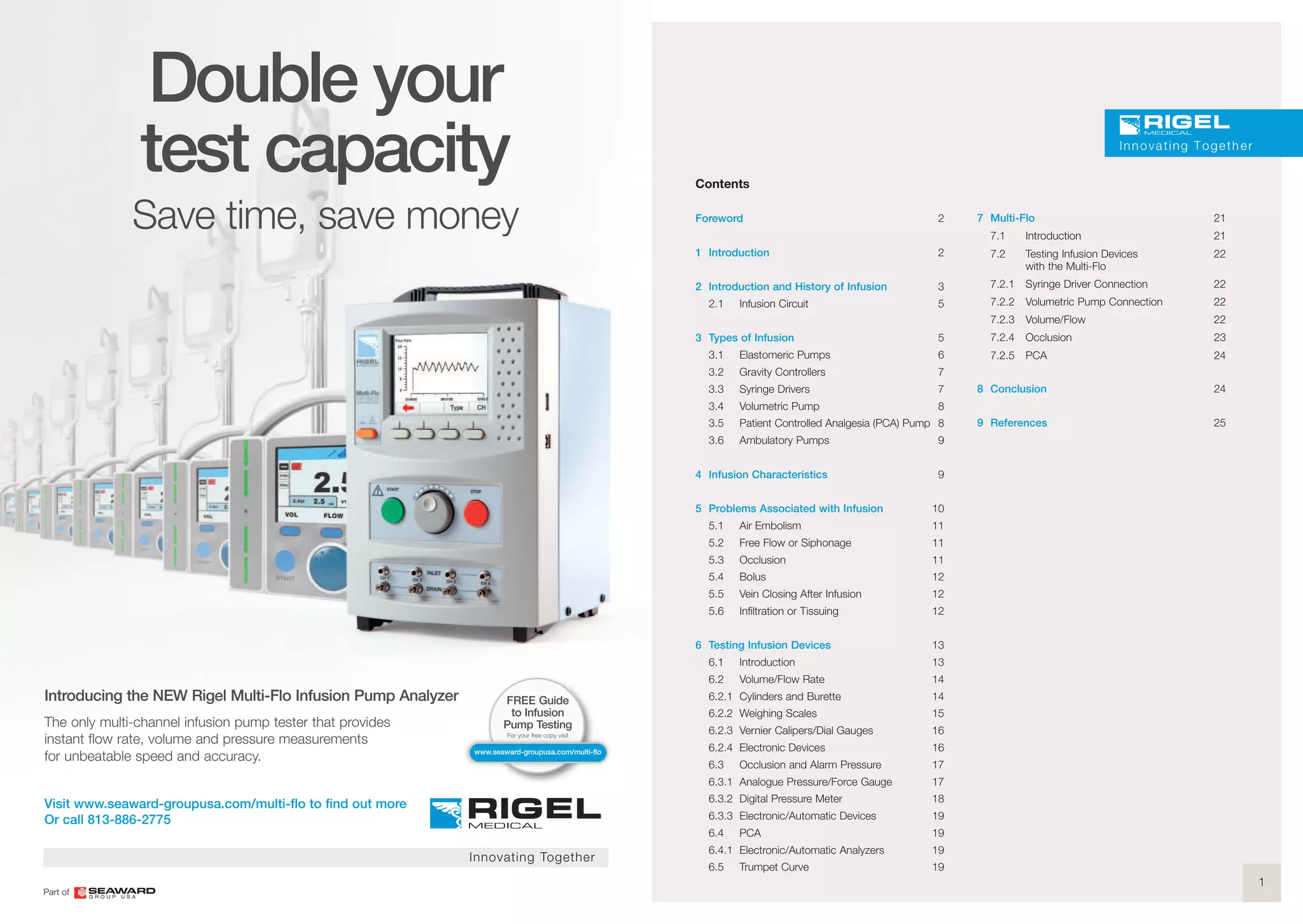 Guide to Infusion Pump Testing USA by Rigel Medical | PDF