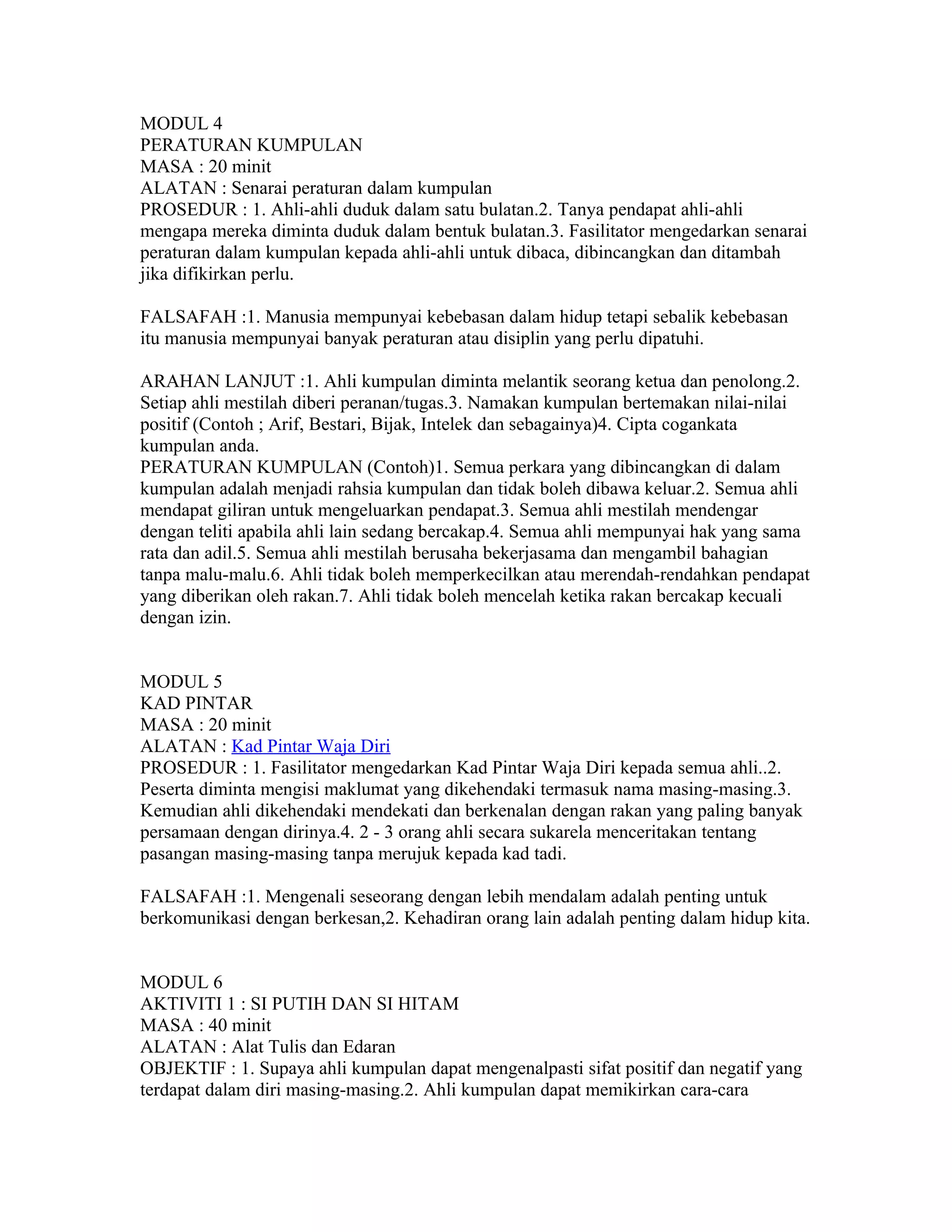 51527534 modul-ldk-fasilitator | PDF