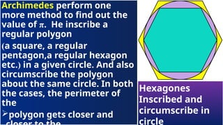 Maths π project School Project Numbers Numbers | PPTX
