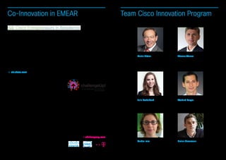 Cisco Co-Innovation EMEAR Brochure_final | PDF