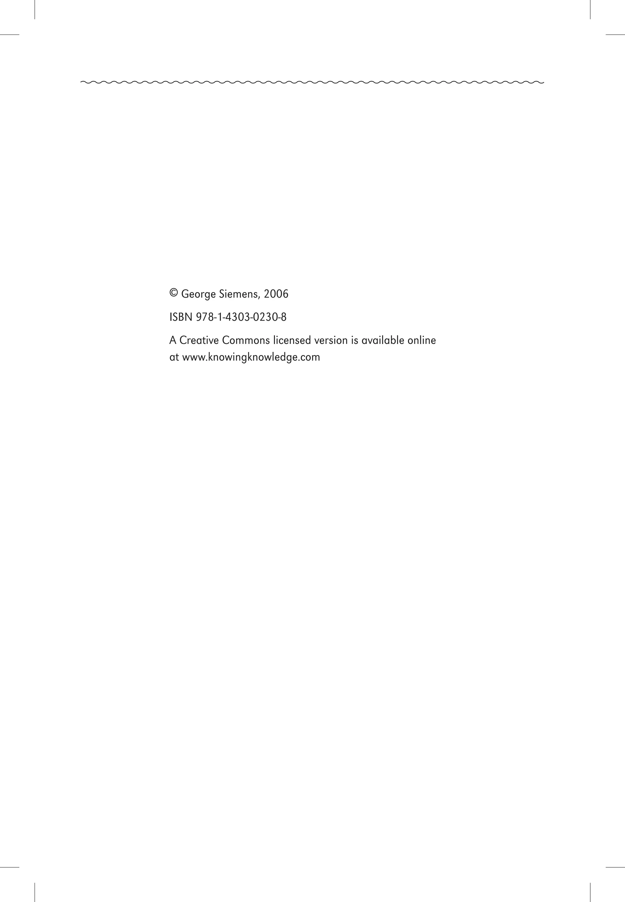 Siemens knowing-knowledge | PDF | Science