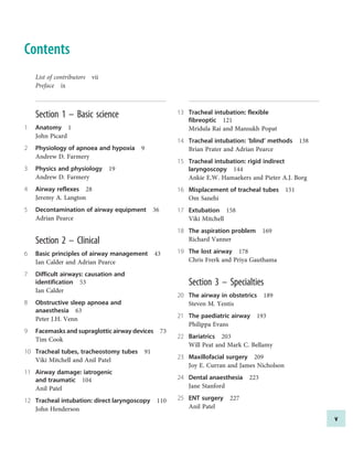 Core topics in airway management 2nd Edition Ian Calder | PDF