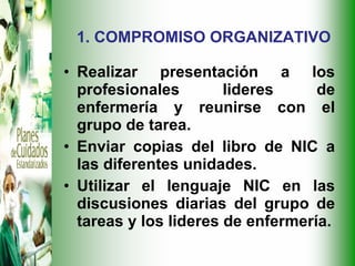 Clasificación intervenciones enfermería NIC - CICAT-SALUD | PPT
