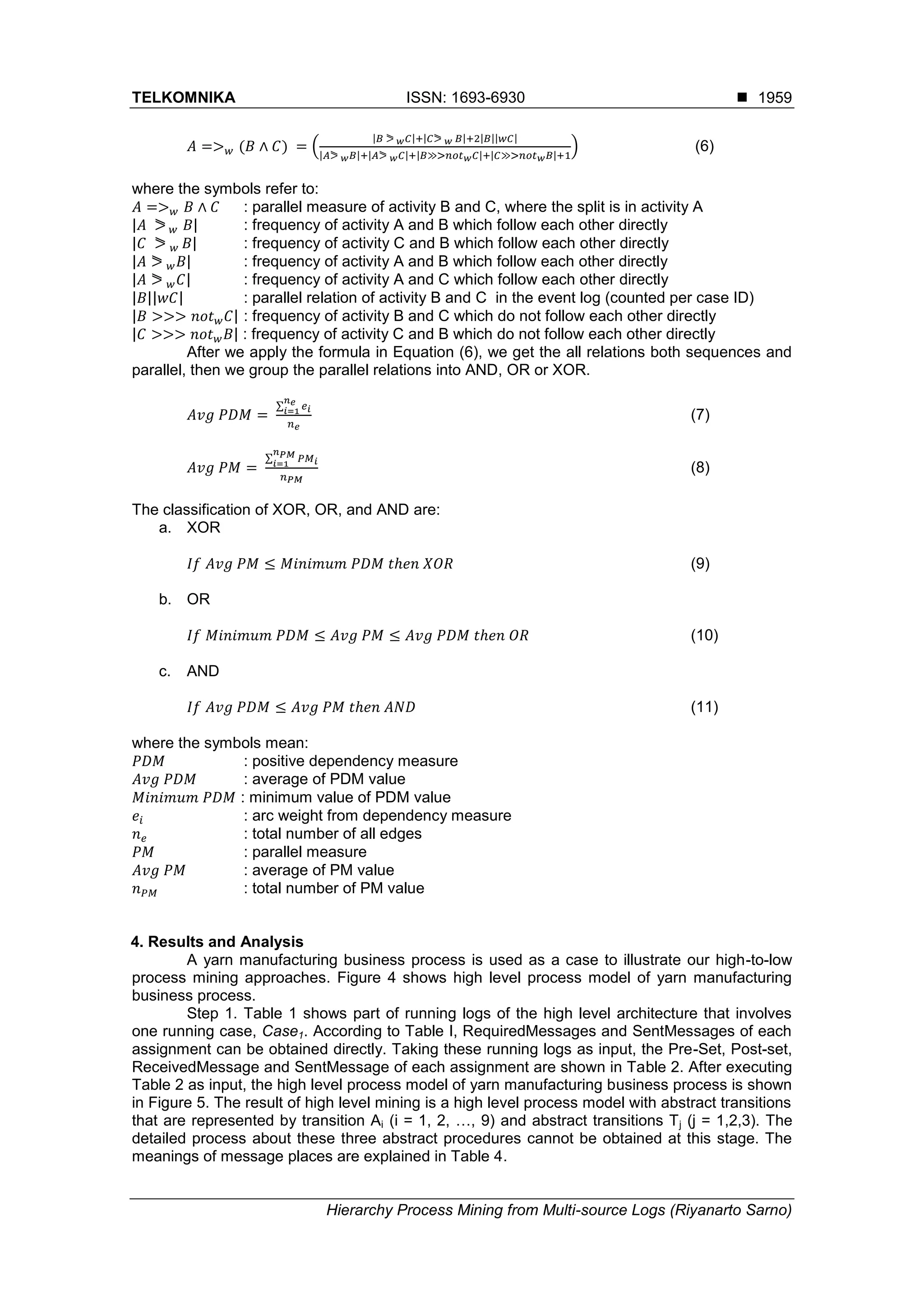 Hierarchy Process Mining from Multi-source Logs | PDF