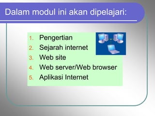 Internet dan Dasar web | PPT
