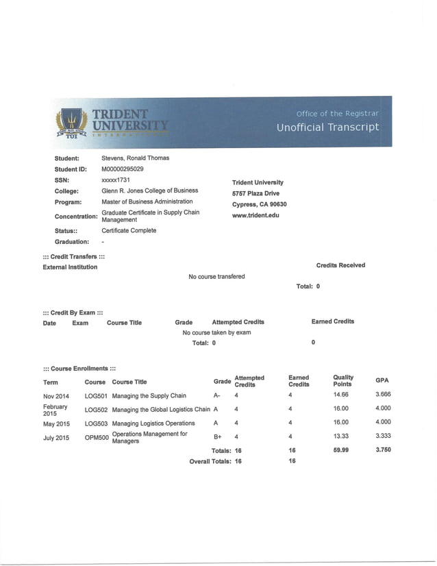 Supply Chain Management Transcript | PDF | Logistics | Business