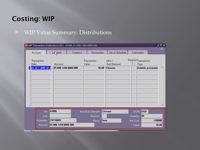 oracle manufacturing outside processing ebs.pptx | Business | Business ...