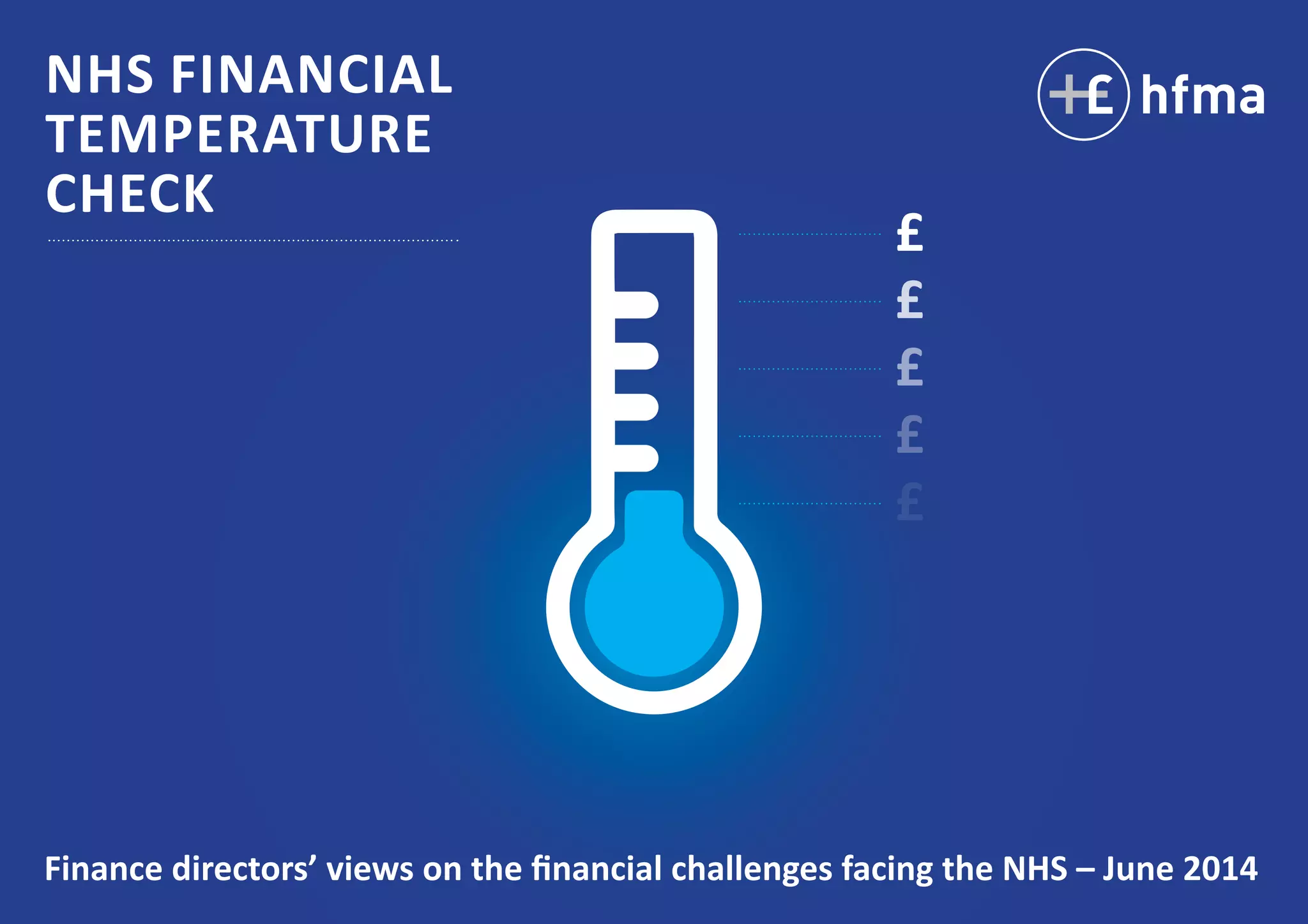 HFMA NHS Finance Temperature Check Infographic | PPT